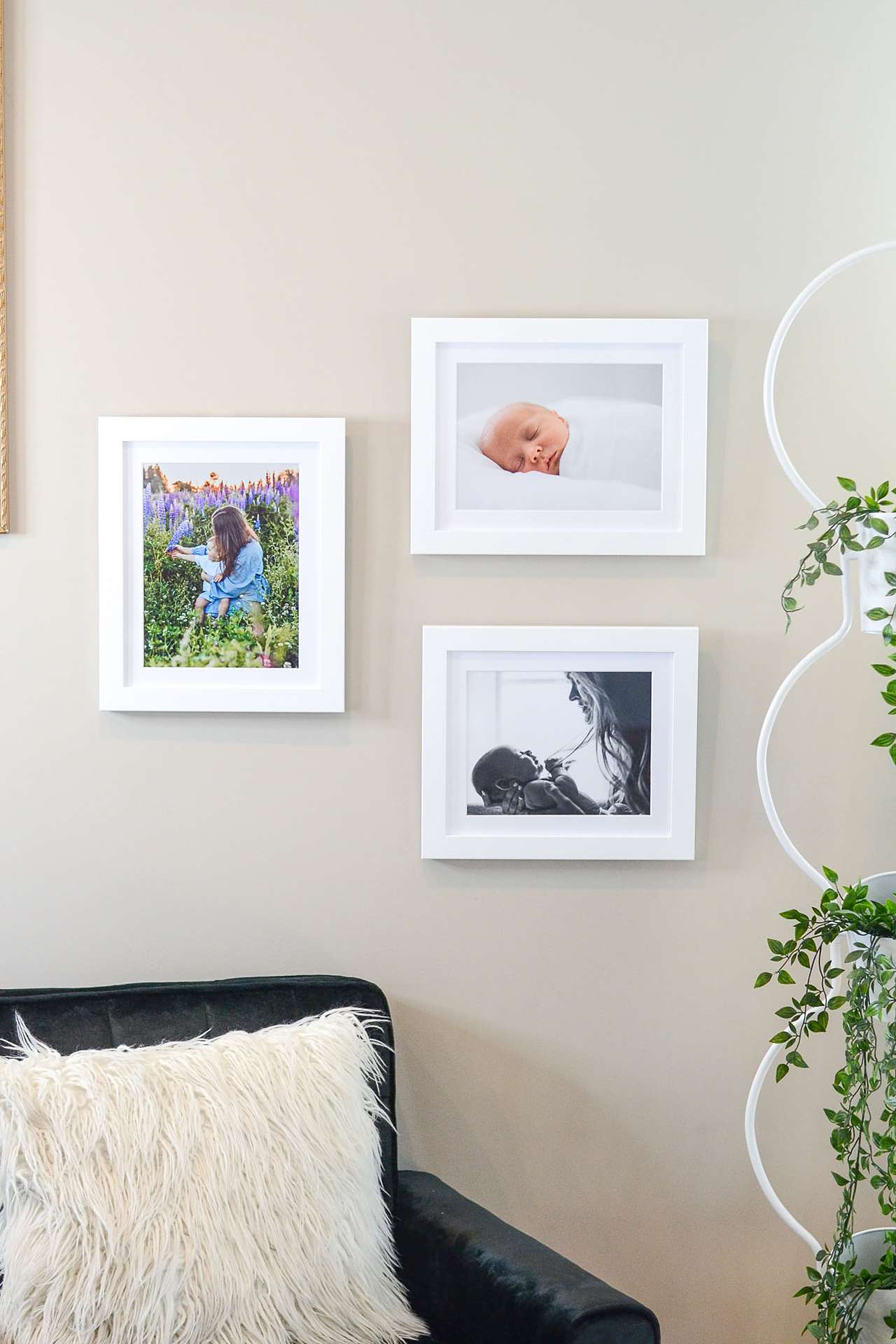 Triple Picture Frame Display Ideas: Display In Sets Of Three
