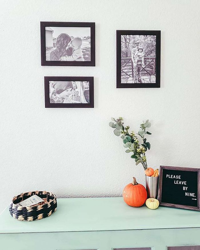 Triple Picture Frame Display Ideas: Display In Sets Of Three