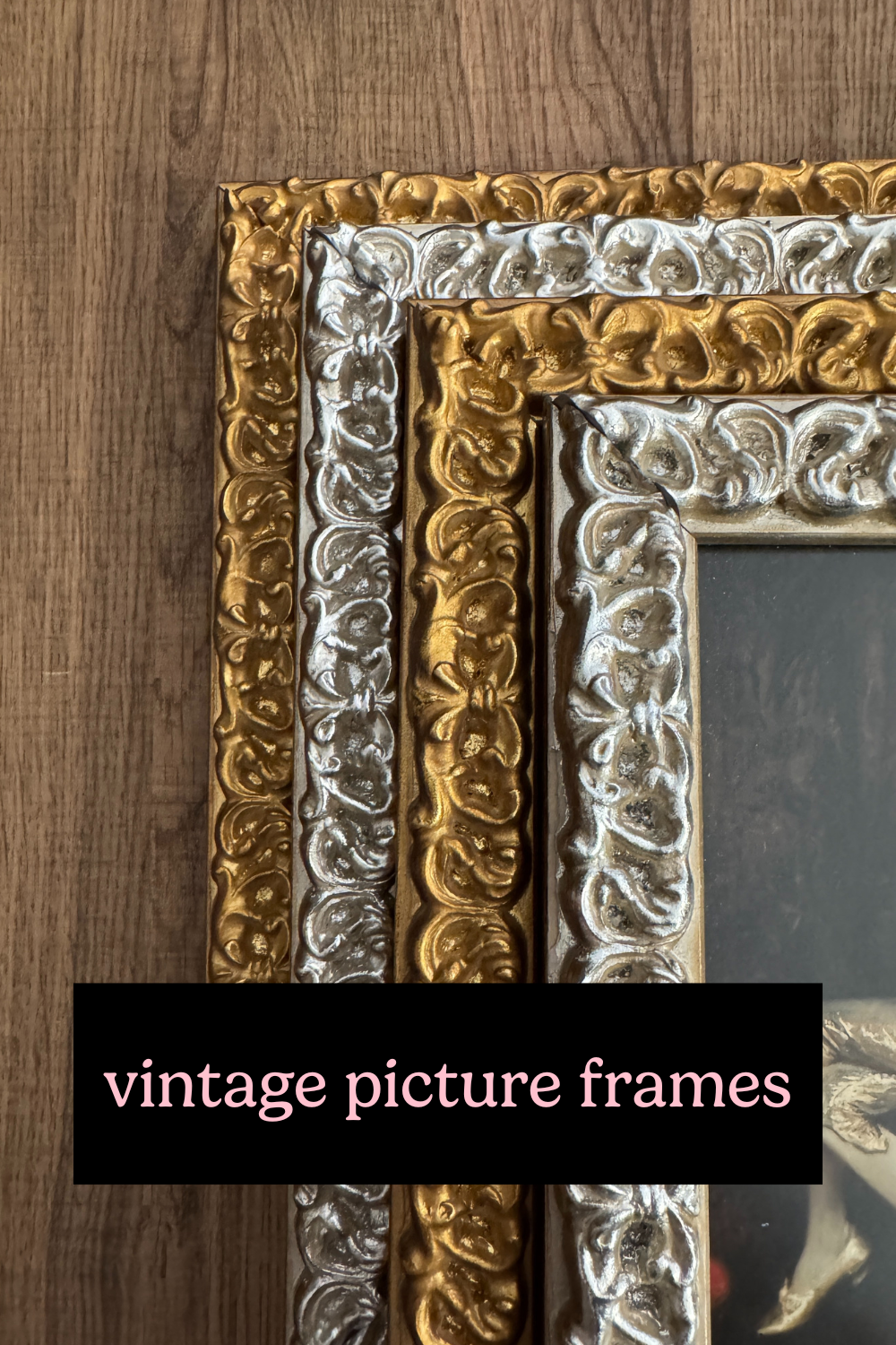 Vintage-Style Picture Frames For Timeless Wall Displays