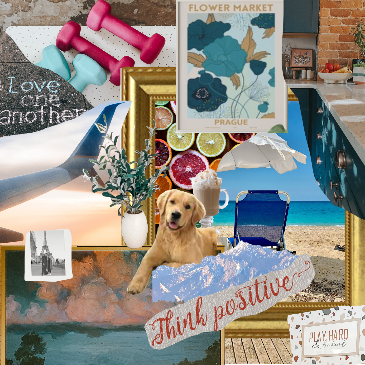 Dreamy Vision Board Ideas: 4 Steps To Creating & Framing