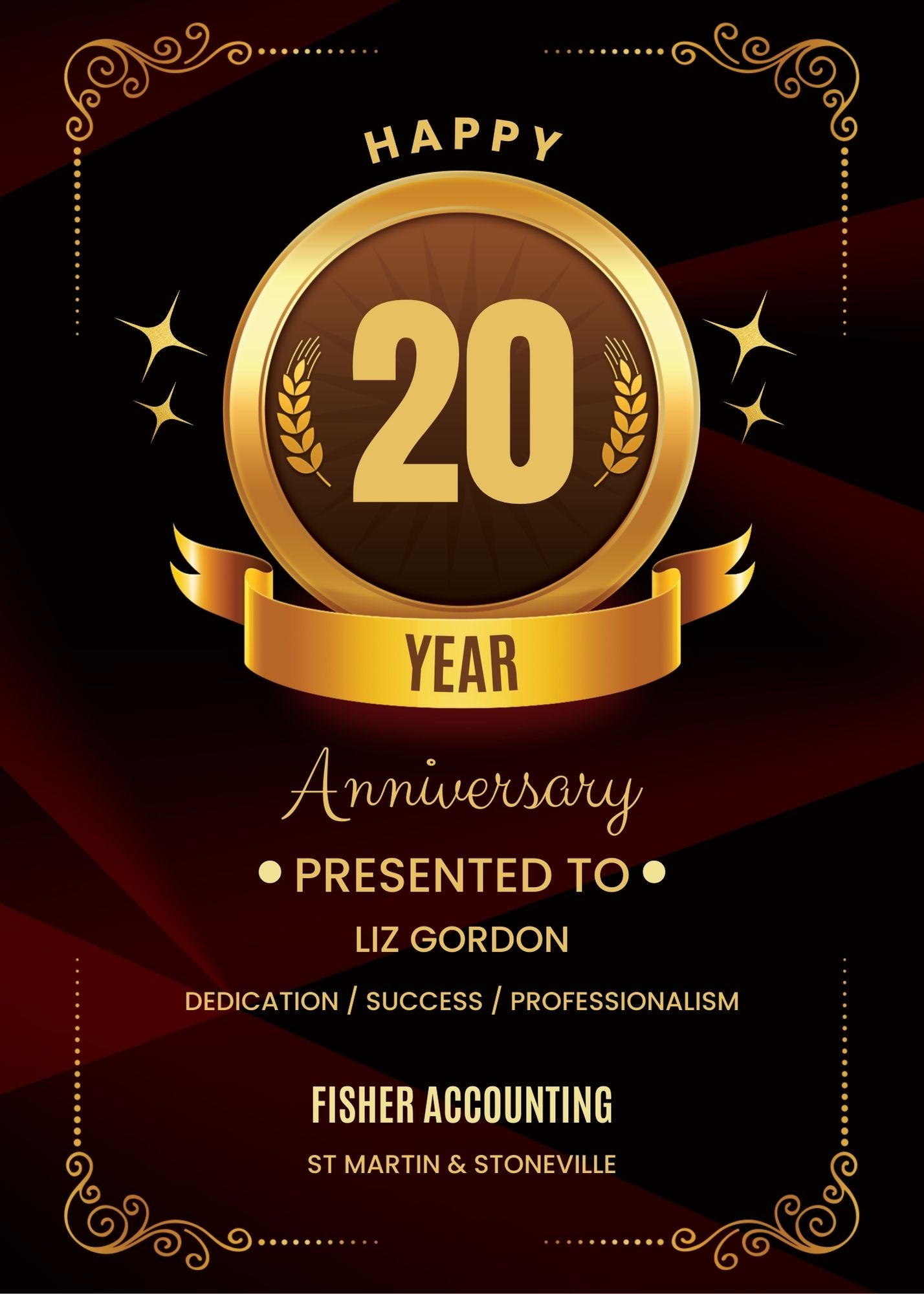 Design Incredible Work Anniversary Gifts With Custom Frames