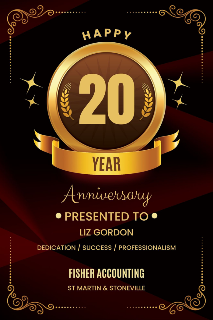 Design Incredible Work Anniversary Gifts With Custom Frames